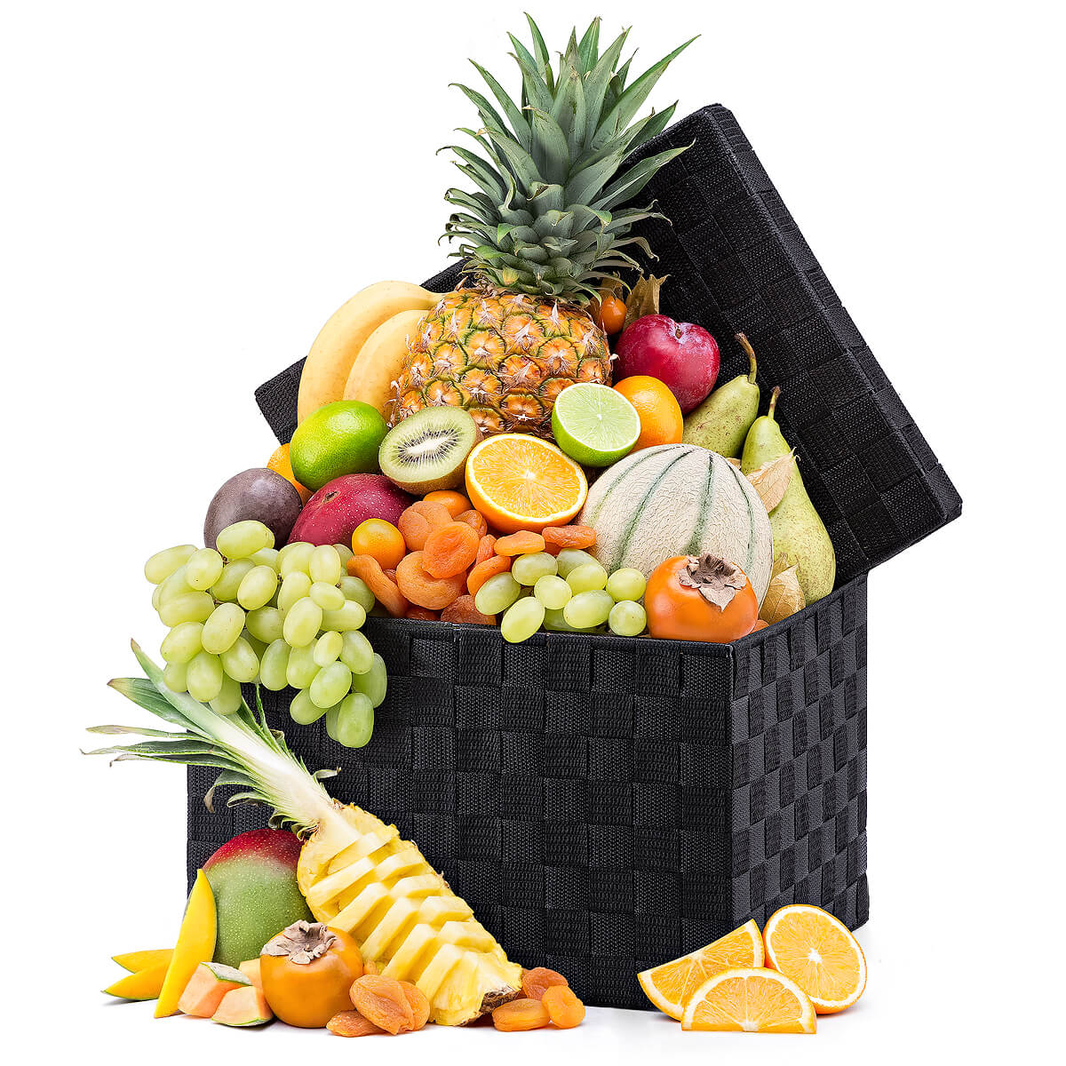 Panier Deluxe Fruits Exotiques - CadoFrance