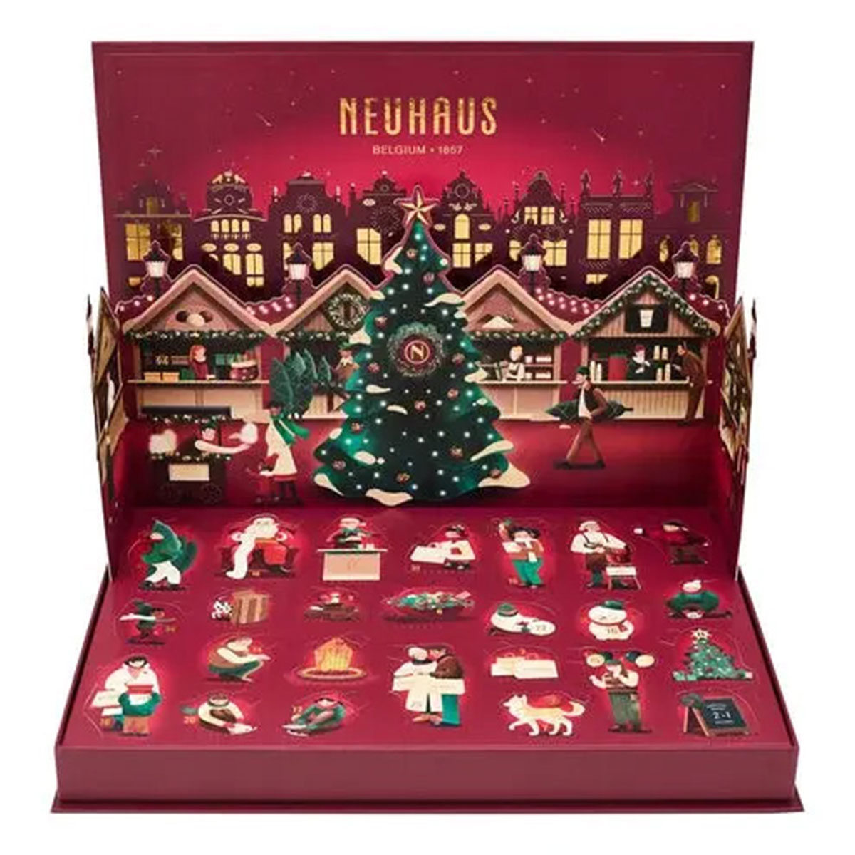 Calendrier de l'Avent Pop-Up 2023 Neuhaus - CadoFrance