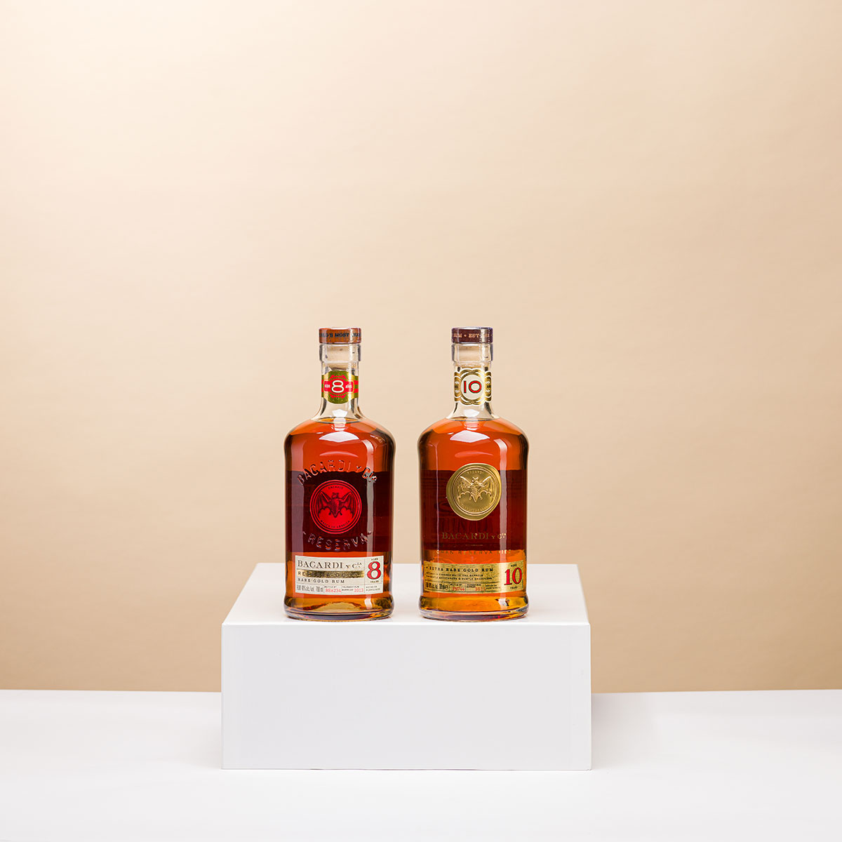 Bacardi Rare Gold Rum Gift Box - CadoFrance